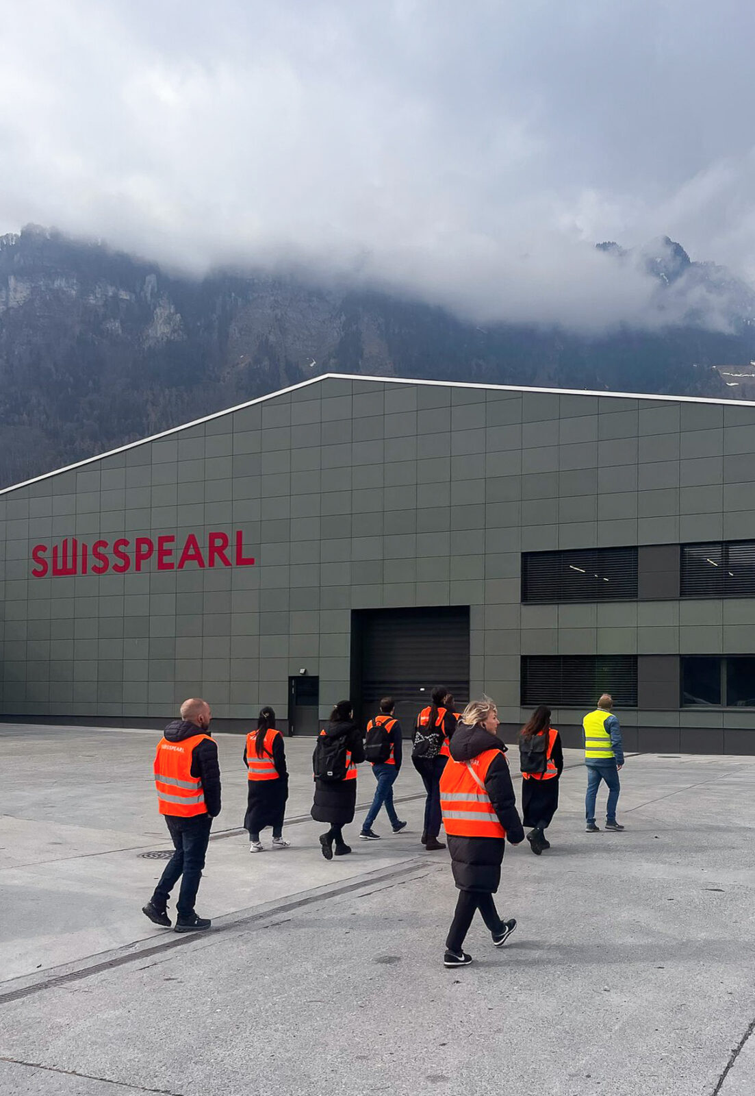 Visiting the Swisspearl factory | Jestico + Whiles